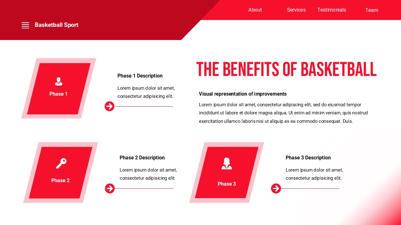 Basketball Sport Presentation, Presentation Templates | GraphicRiver