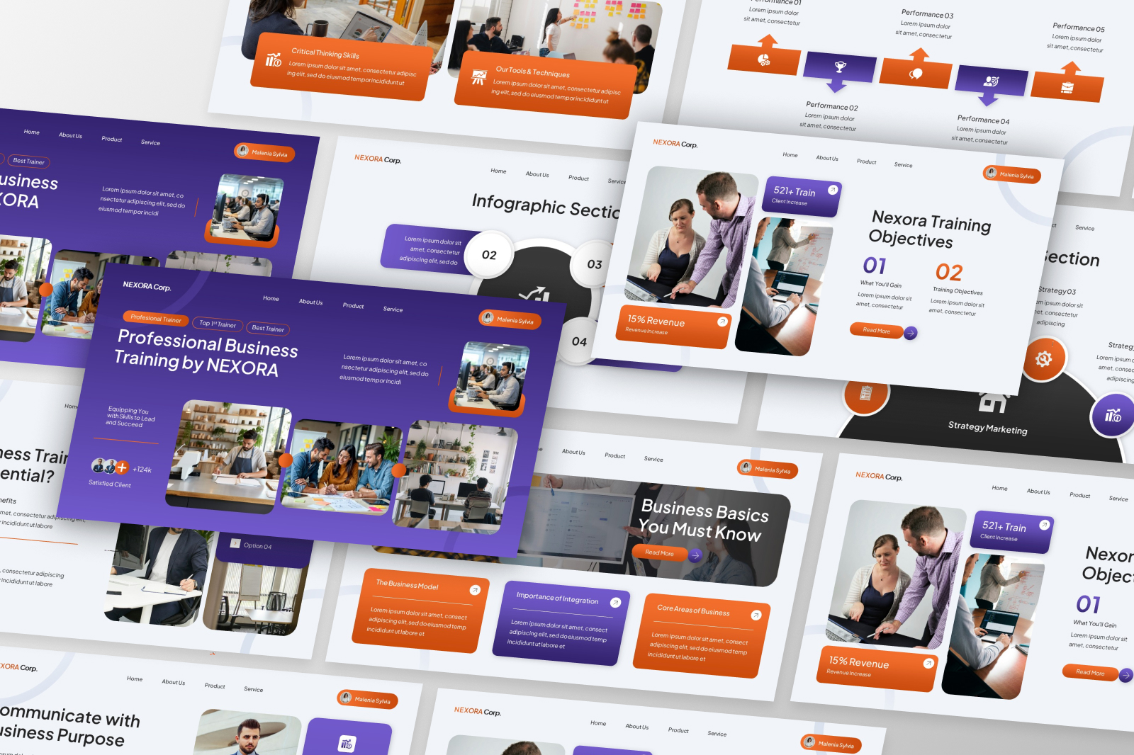 Business Training PowerPoint Template, Presentation Templates ...
