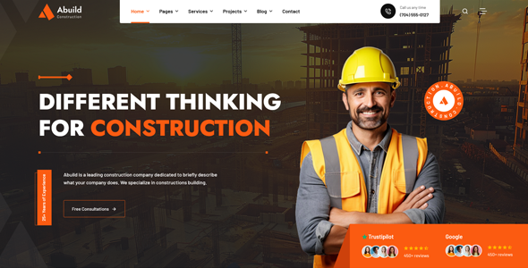 Abuild - Construction WordPress Theme by rs-theme | ThemeForest