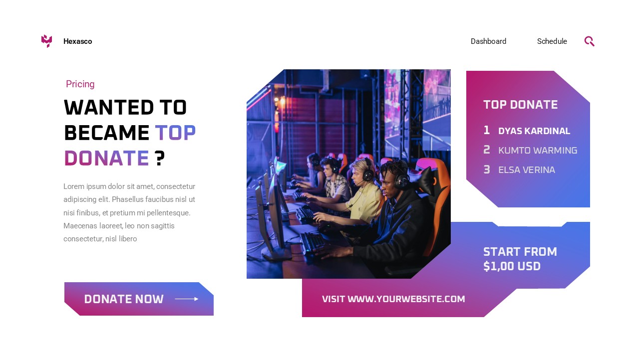 Game Streamer PowerPoint Template, Presentation Templates | GraphicRiver