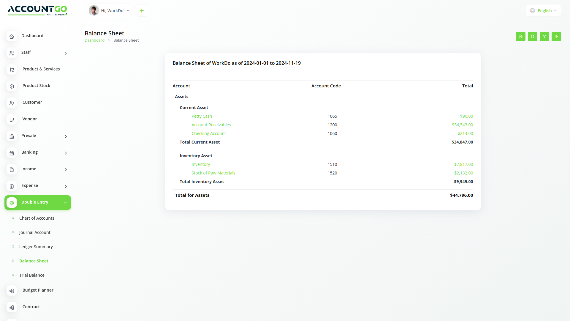 AccountGo SaaS - Accounting and Billing Tool by WorkDo | CodeCanyon