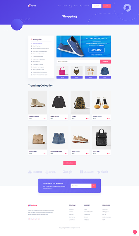 Conzex - Business, Saas, Software, App & Startup PHP Template by Robert_Biswas