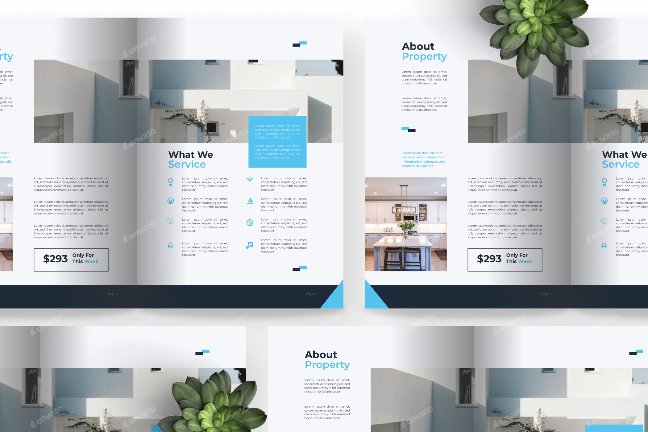 Homestay - Bifold Brochure, Print Templates | GraphicRiver