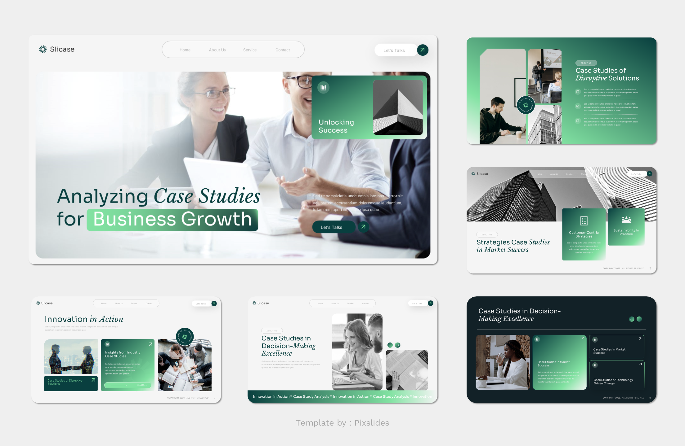 Slidecase - Case Study Powerpoint Presentation Template, Presentation ...