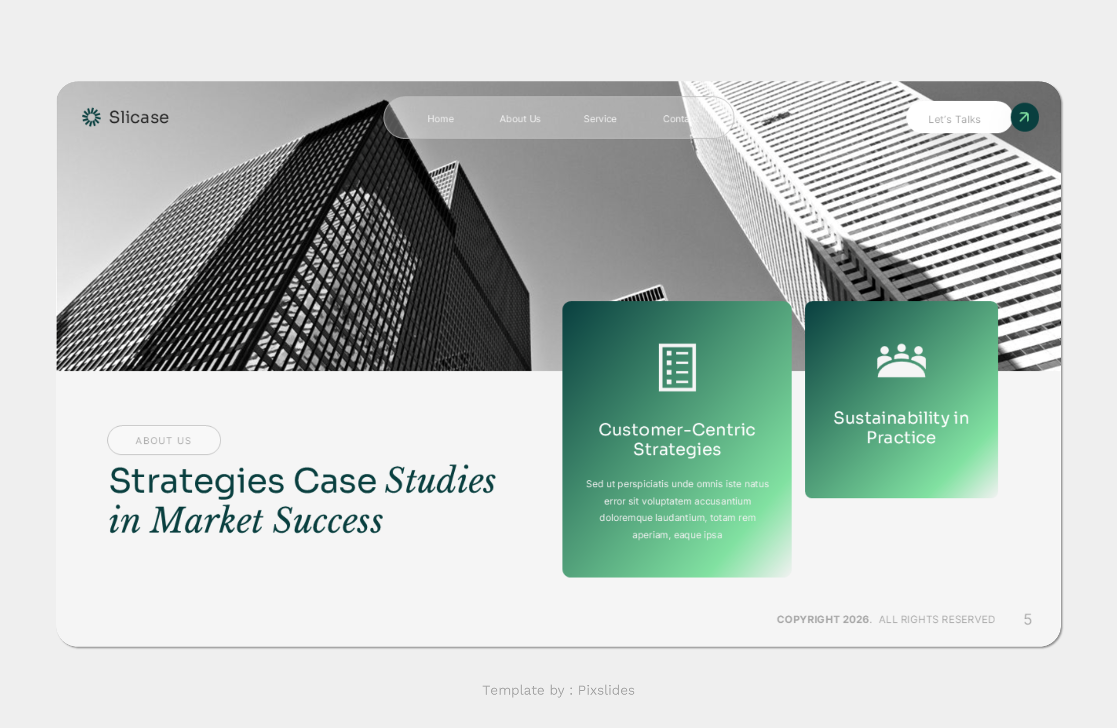 Slidecase - Case Study Powerpoint Presentation Template, Presentation ...