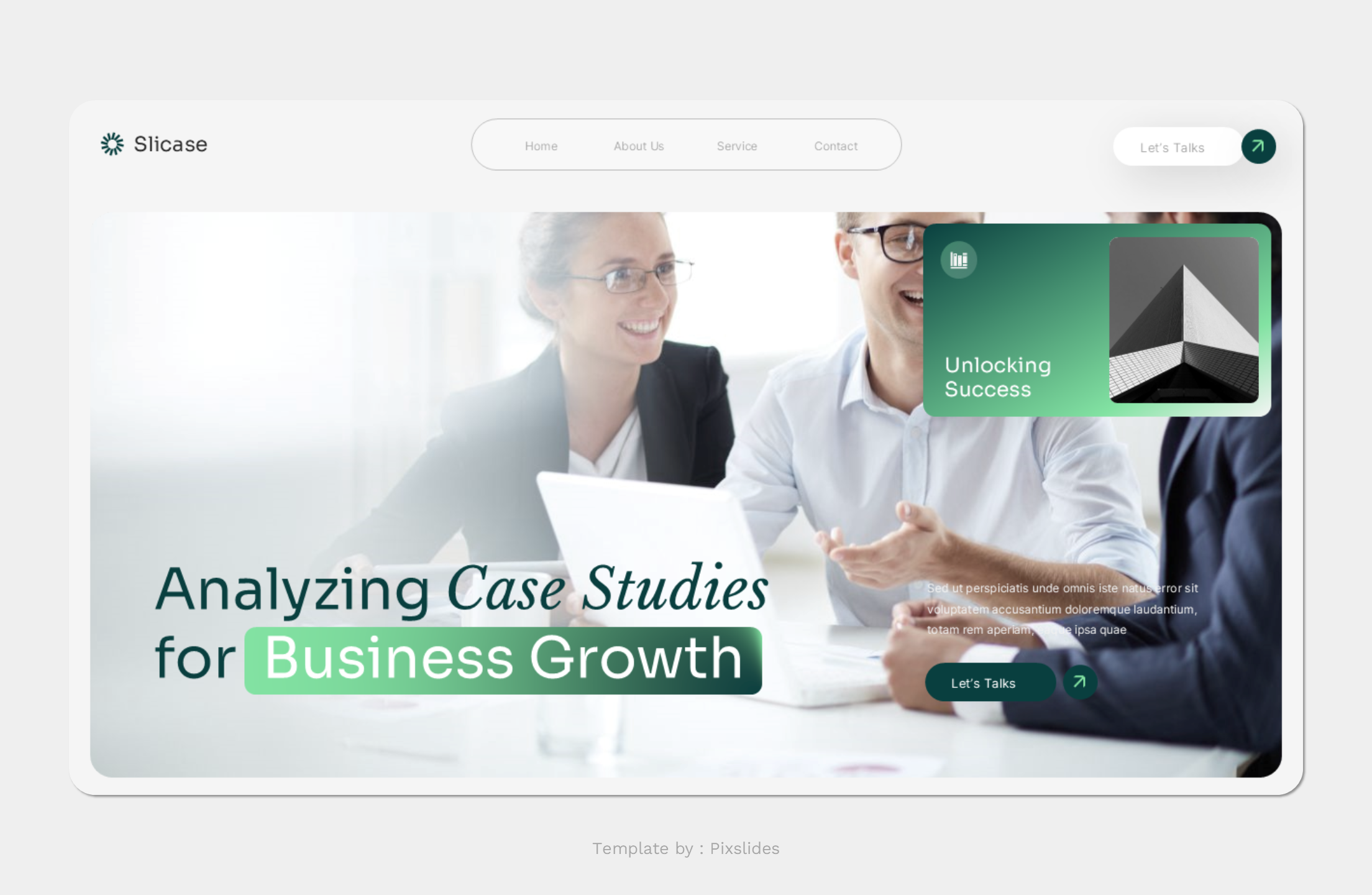 Slidecase - Case Study Powerpoint Presentation Template, Presentation ...