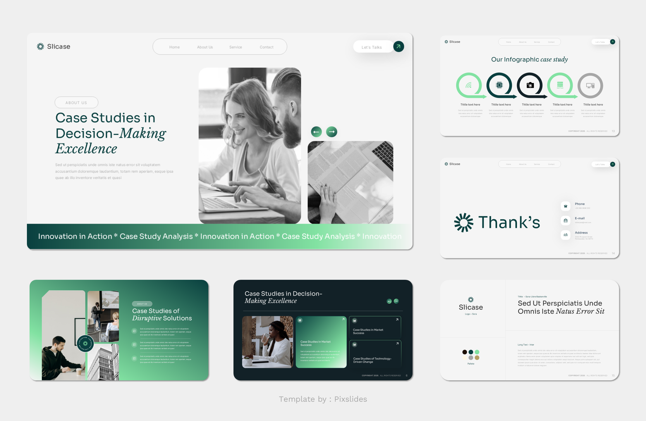 Slidecase - Case Study Powerpoint Presentation Template, Presentation ...