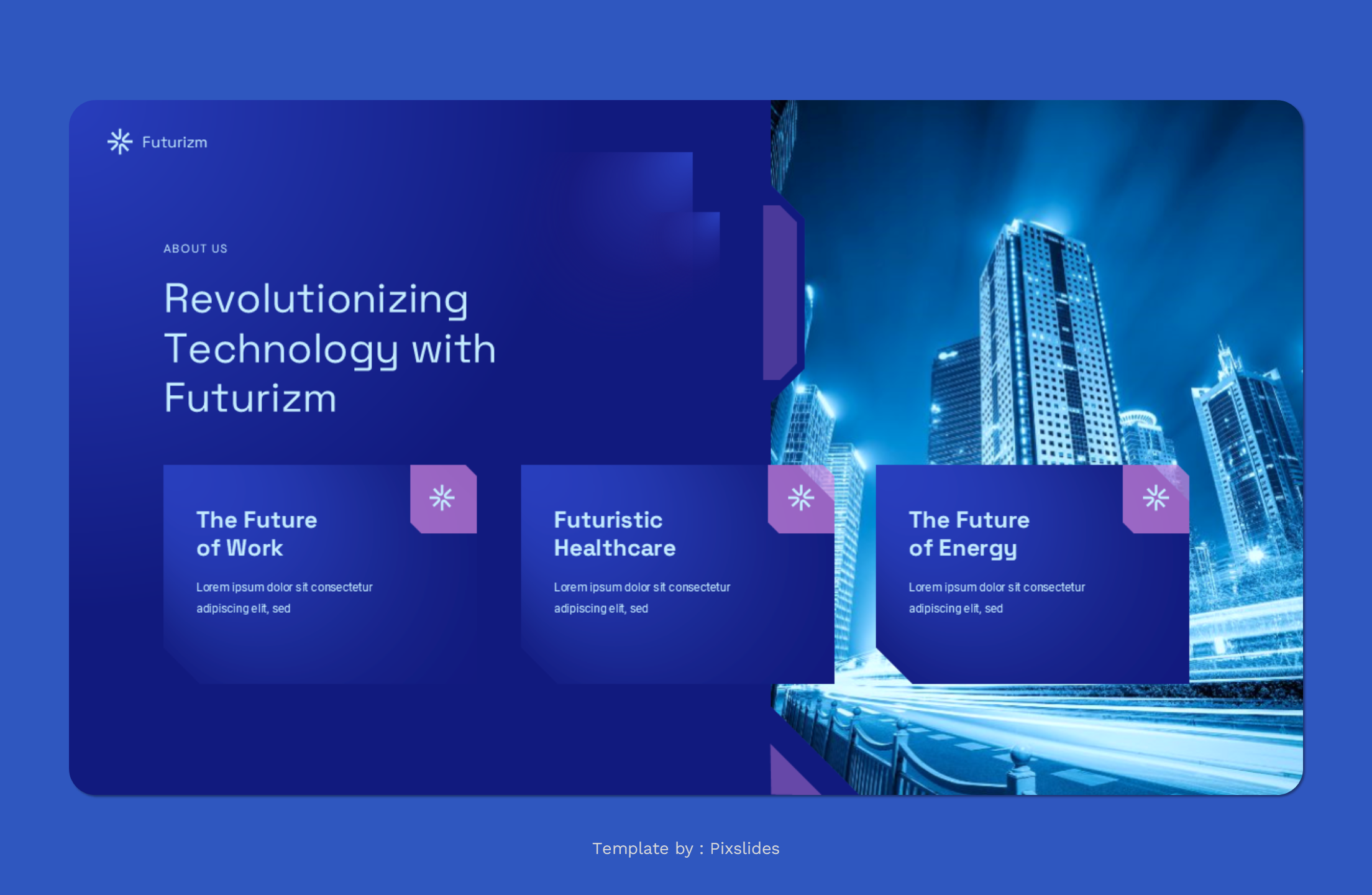 Futurizm - Futuristic PowerPoint Presentation Template, Presentation ...