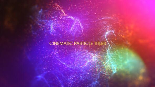 Cinematic Particles Titles, After Effects Project Files | VideoHive