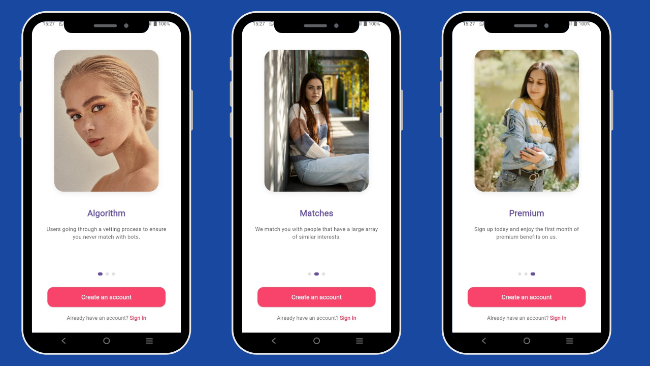 AI-Powered Dating Flutter App Template – Smart Matchmaking & Chat (Tinder-Like) by CodentraTech