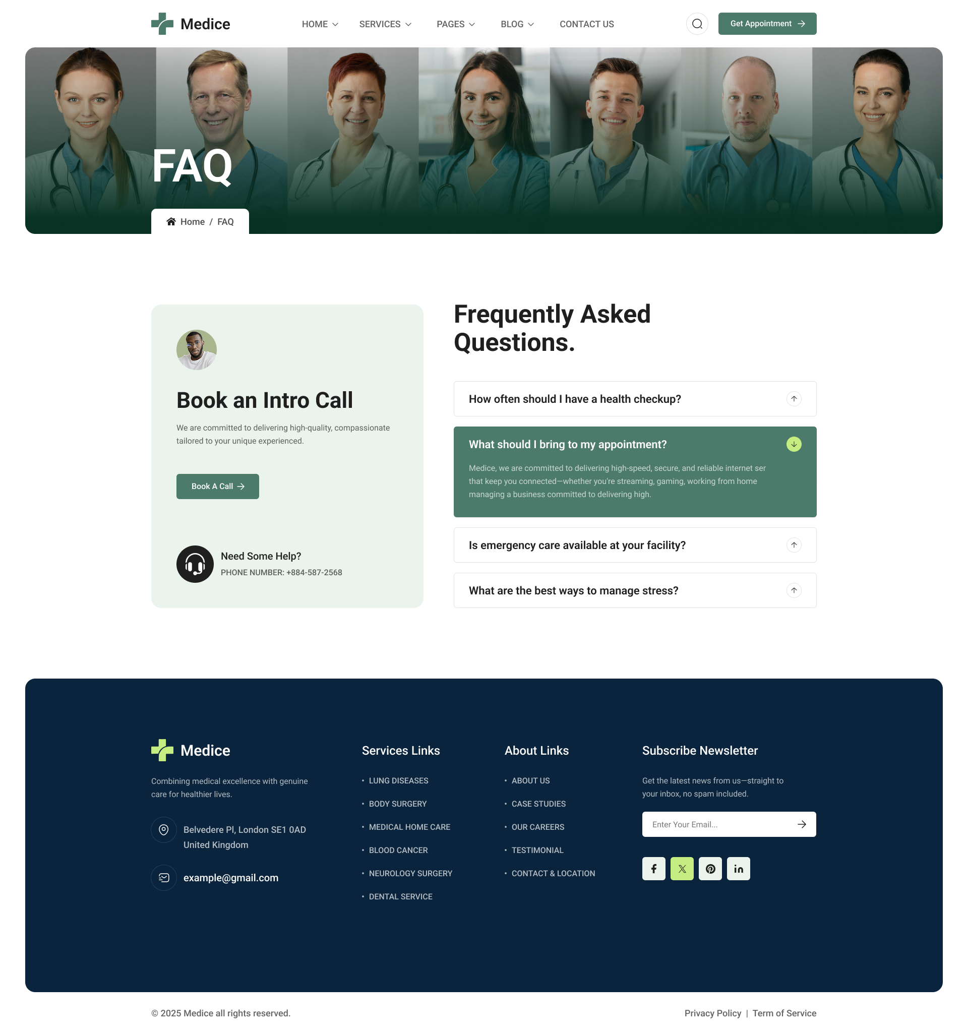 Medice - Health & Medical Figma Template by SoftCrafty | ThemeForest