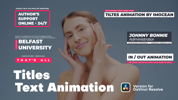 Big Text Animation | DaVinci Resolve, DaVinci Resolve Templates | VideoHive