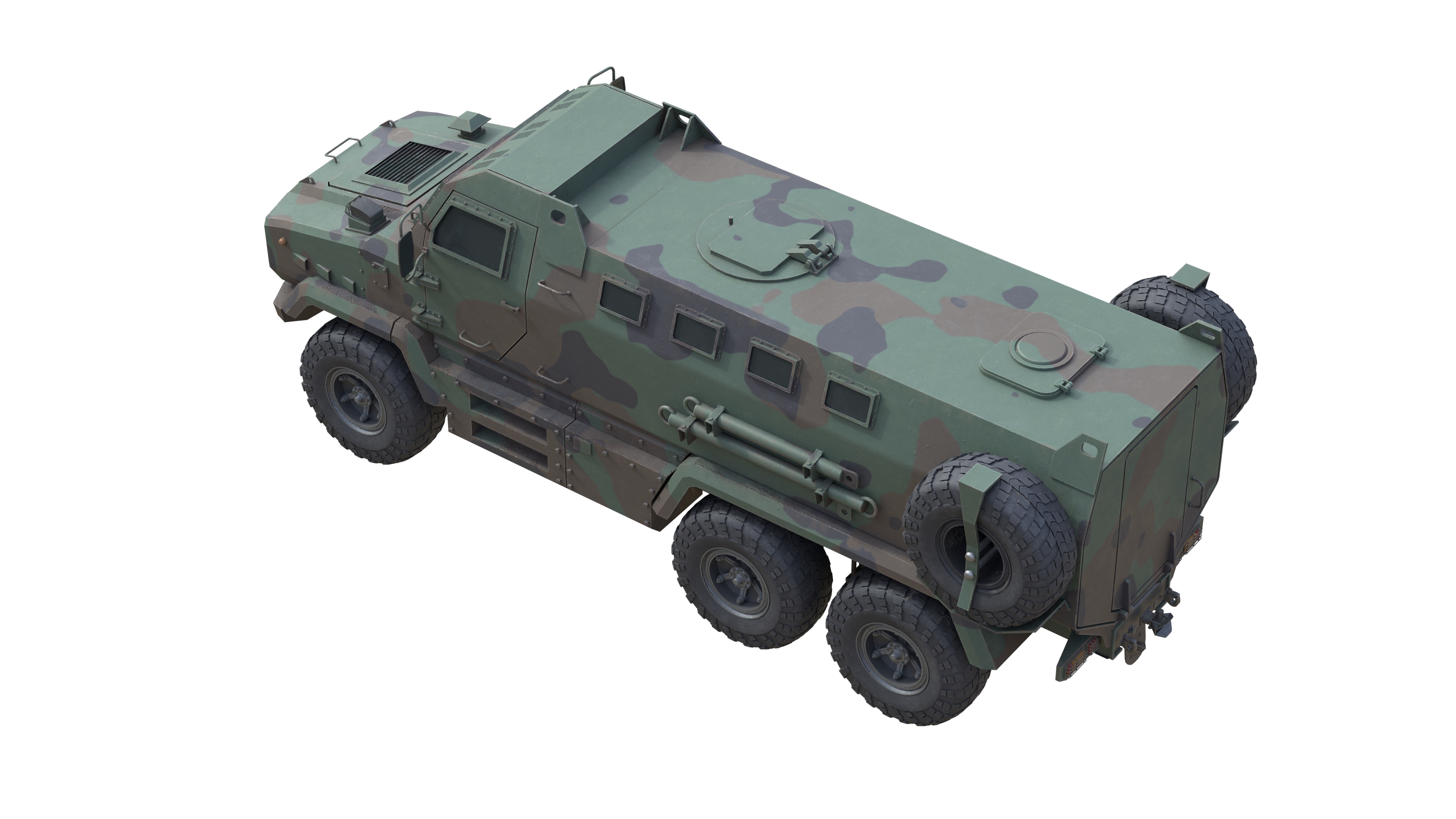 Kraz Shrek Military Vehicle by TurboCG | 3DOcean