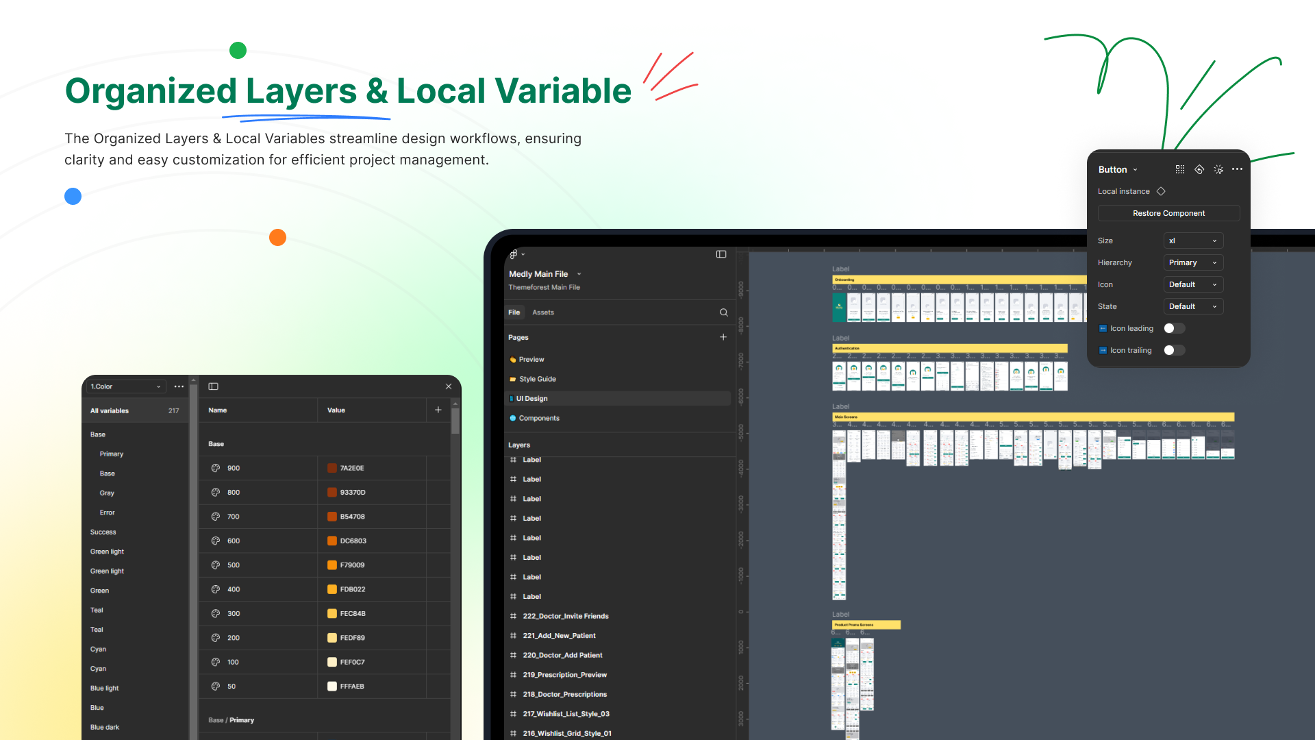 Medly – Healthcare Mobile App Figma UI Kits by createuiux | ThemeForest
