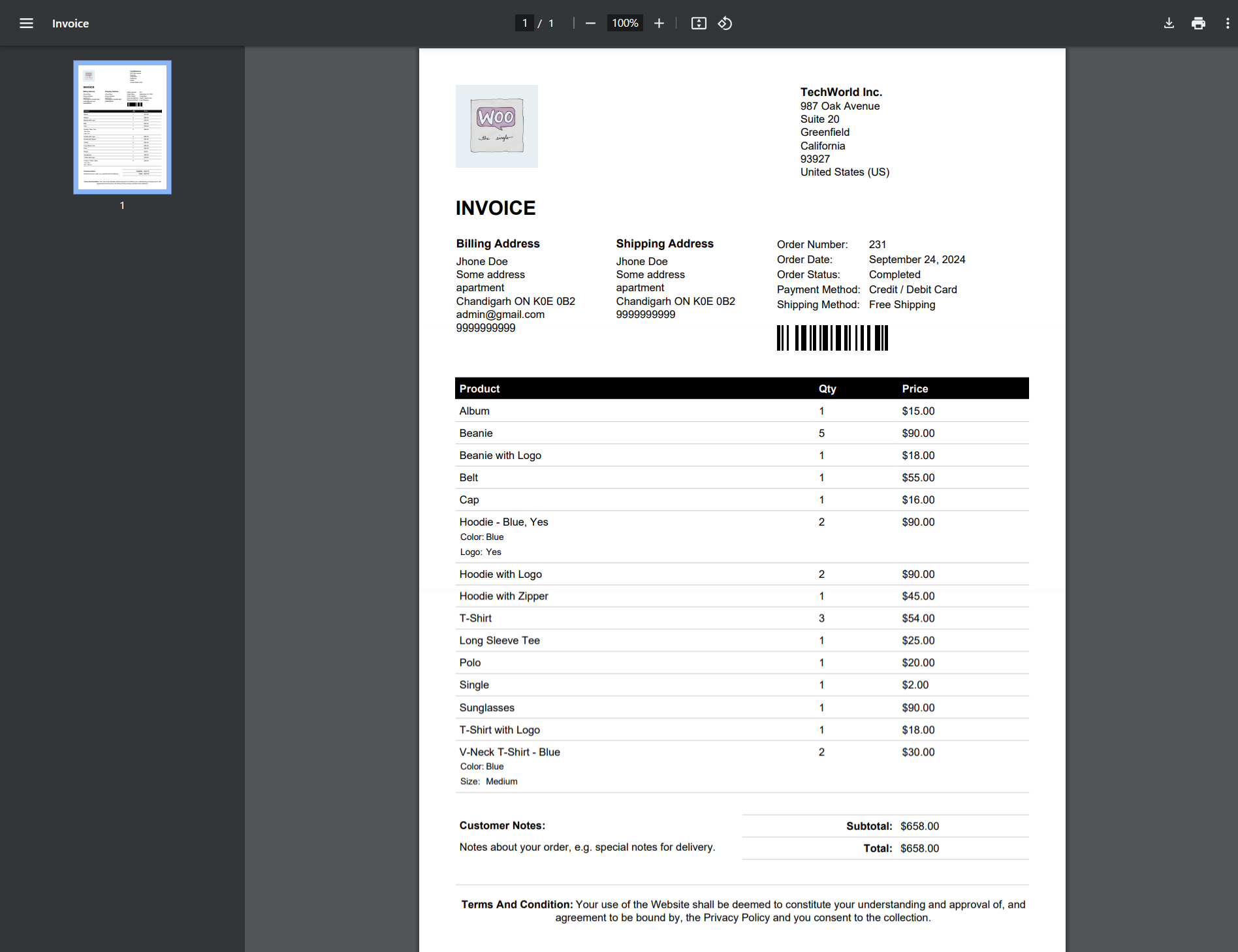 Automatic Order Printing for WooCommerce - ( PrintNode ) by hulkplugins