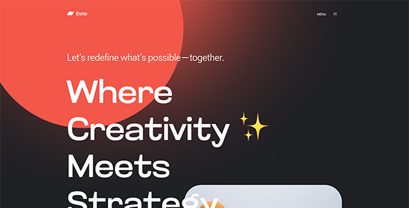 Evne - Creative Portfolio WordPress Theme by Bravis-Themes | ThemeForest