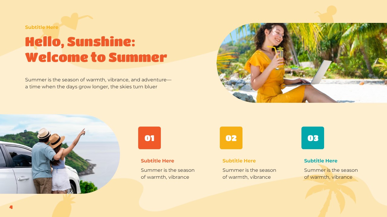 Summer PowerPoint Template, Presentation Templates | GraphicRiver