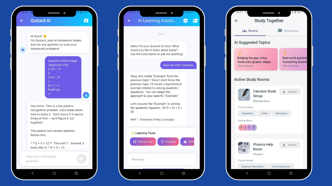 AI Homework Helper React Native Expo App | AI Learning React Native Expo App by CodentraTech