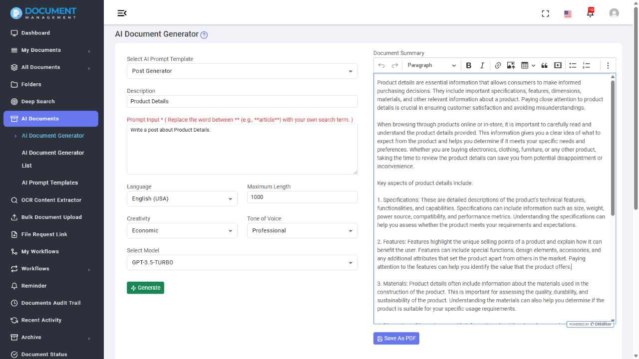 EasyDocMgt – AI-Powered Document Management with Workflow and OCR by ...