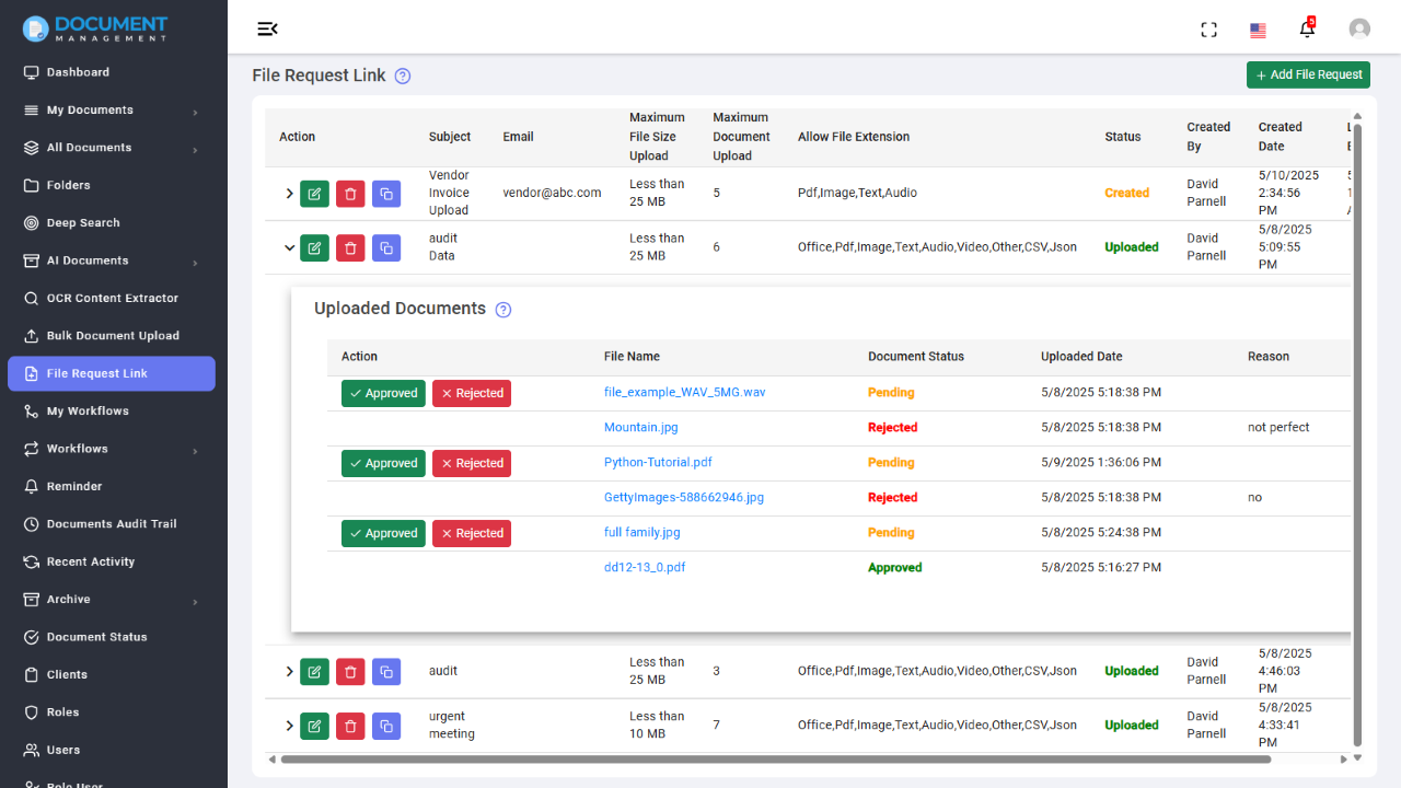 EasyDocMgt– AI-Powered Document Management with File Sharing, Workflow ...