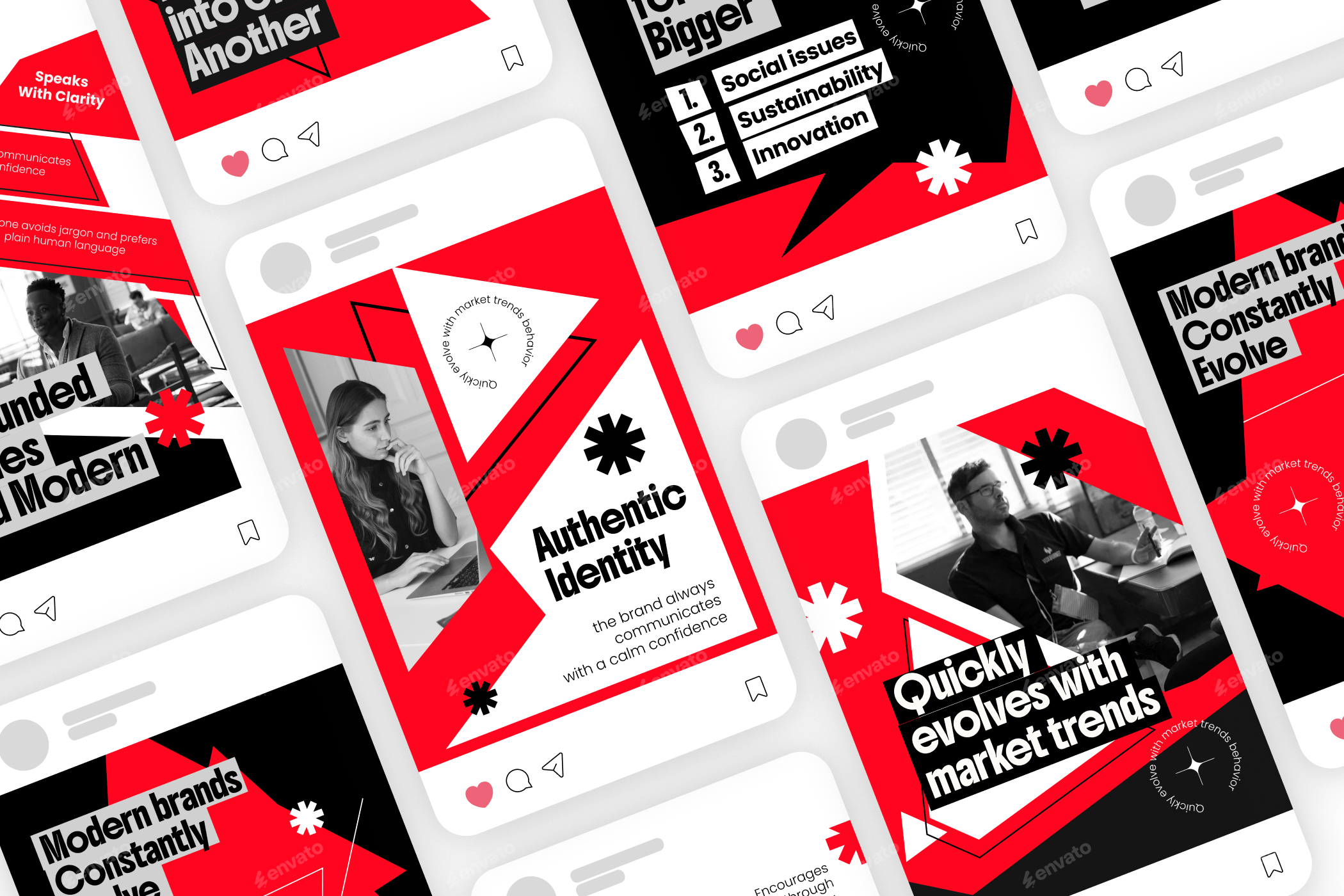 Modern Branding - Instagram Post, Web Elements | GraphicRiver