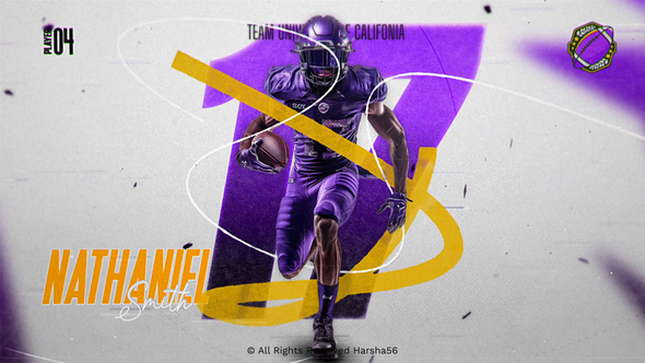 Sports Player Intro | Athlete Highlight | Dynamic Player Opener, After ...