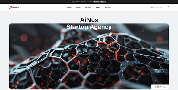 Ainus - AI Agency & Technology WordPress Theme by Bravis-Themes | ThemeForest
