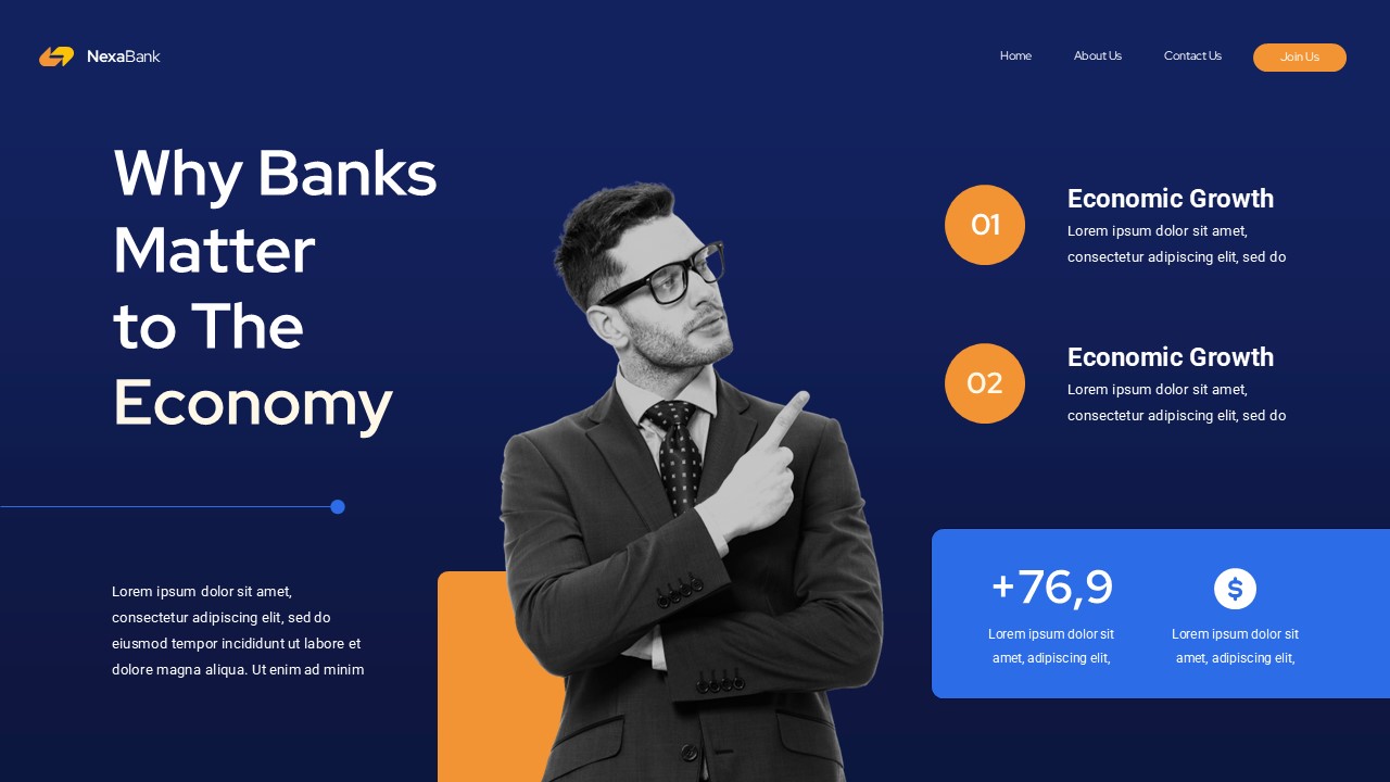 Bank Economy, Presentation Templates | GraphicRiver