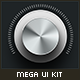 Sliders Scrollbars and cursors Mega UI KIT, Game Assets | GraphicRiver