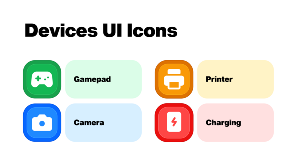 Devices UI Icons, After Effects Project Files | VideoHive