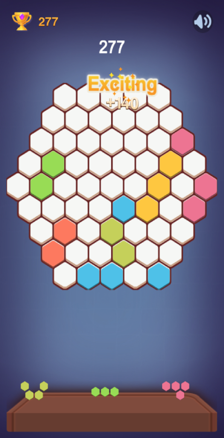 Hexa Tiles - Puzzle Game Android Studio Project with AdMob Ads + Ready to Publish by SEGADROID