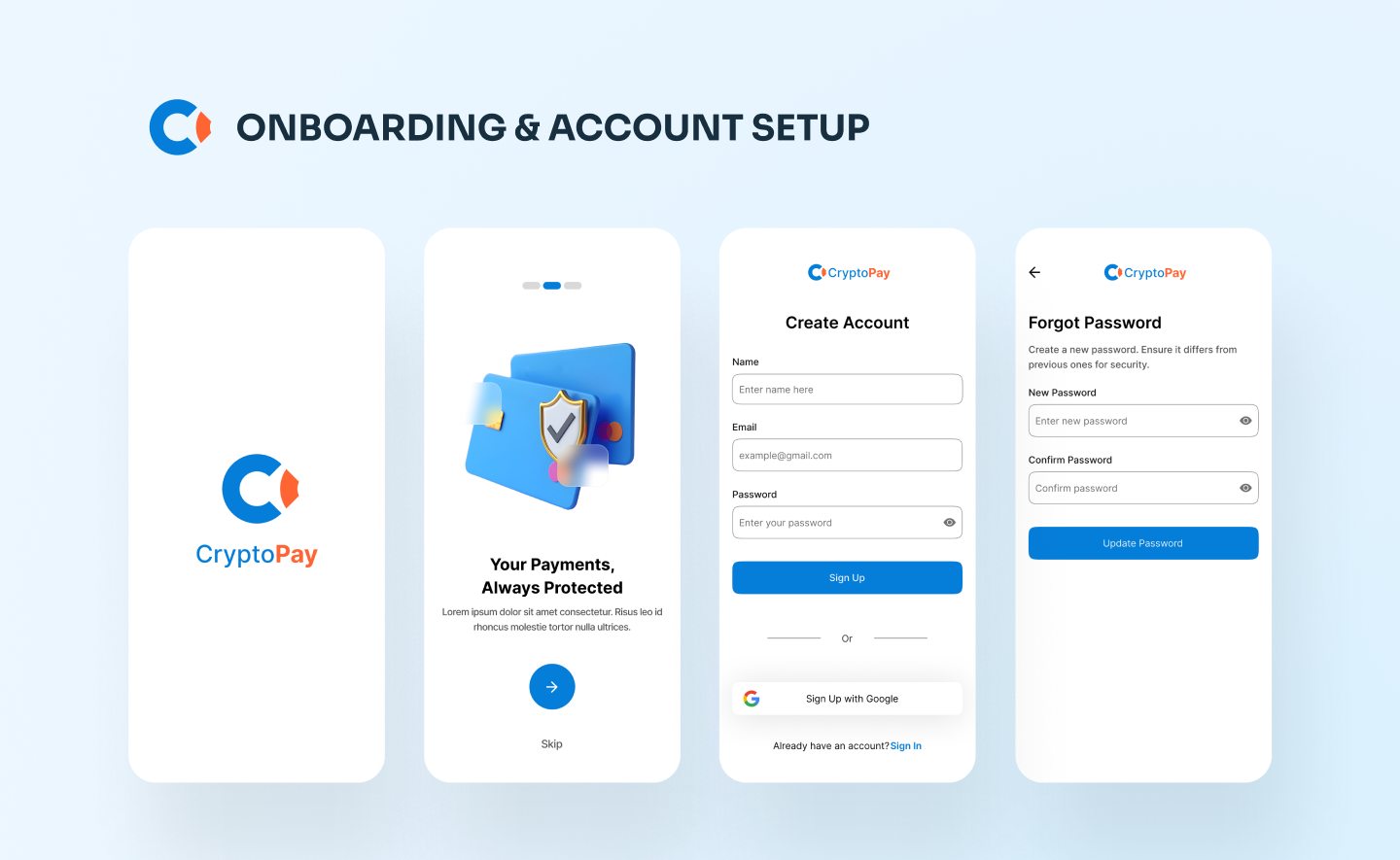 CryptoPay UI Kit — Flutter Crypto Wallet with Virtual & Physical Cards, Use Crypto Like Fiat by ...
