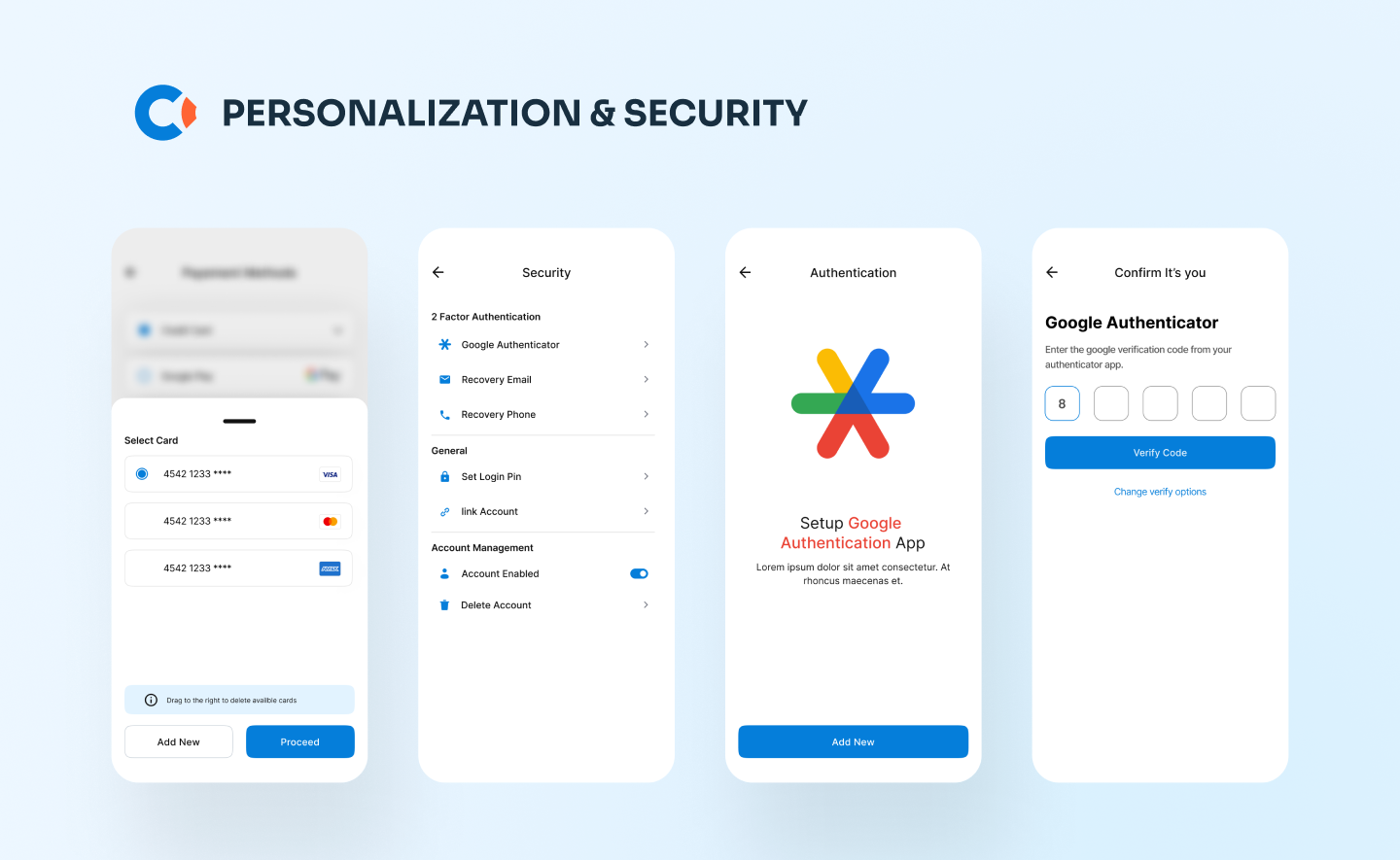 CryptoPay UI Kit — Flutter Crypto Wallet with Virtual & Physical Cards ...
