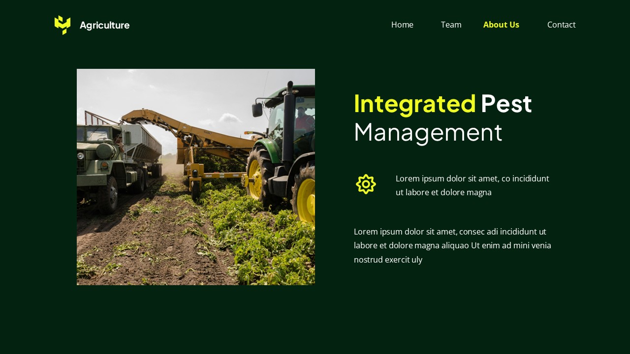 Agriculture Google Slide Template, Presentation Templates | GraphicRiver