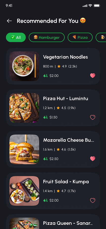 Foodu - Food Delivery React Native CLI App Ui Kit by lalastudio12 | CodeCanyon