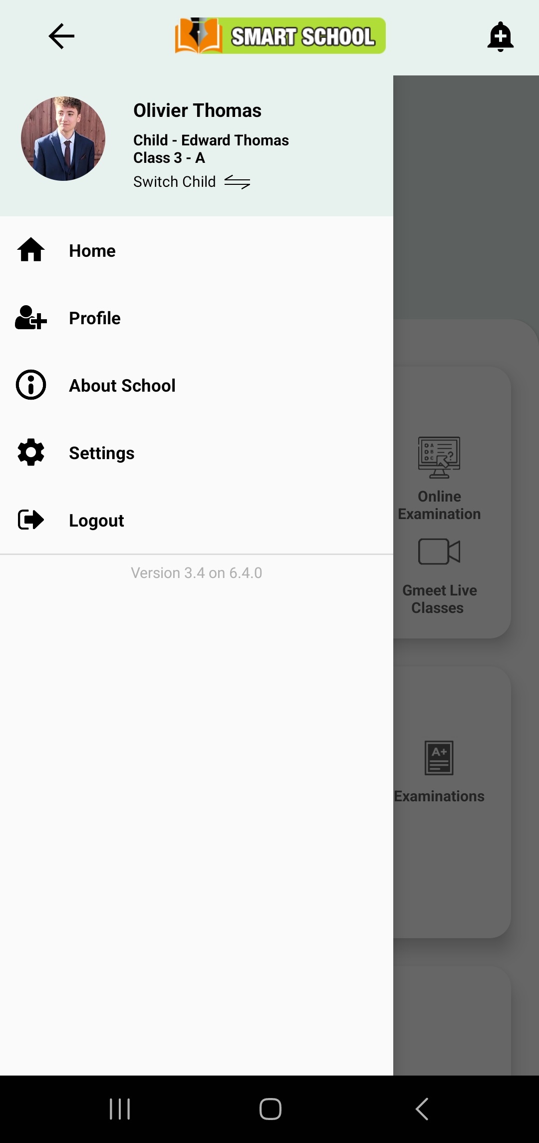 Smart School Android App - Mobile Application for Smart School by QDOCS