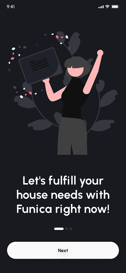 Funica - Furniture Ecommerce React Native Expo Ui Kit by lalastudio12