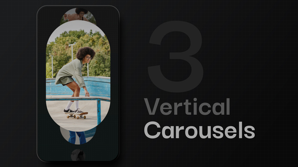 Vertical Carousels, After Effects Project Files | VideoHive