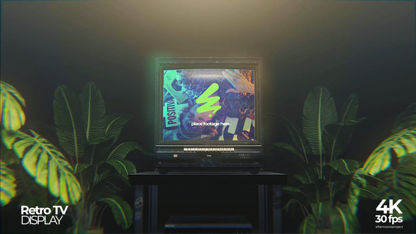 Retro CRT TV Mockup Premiere, Premiere Pro Templates | VideoHive