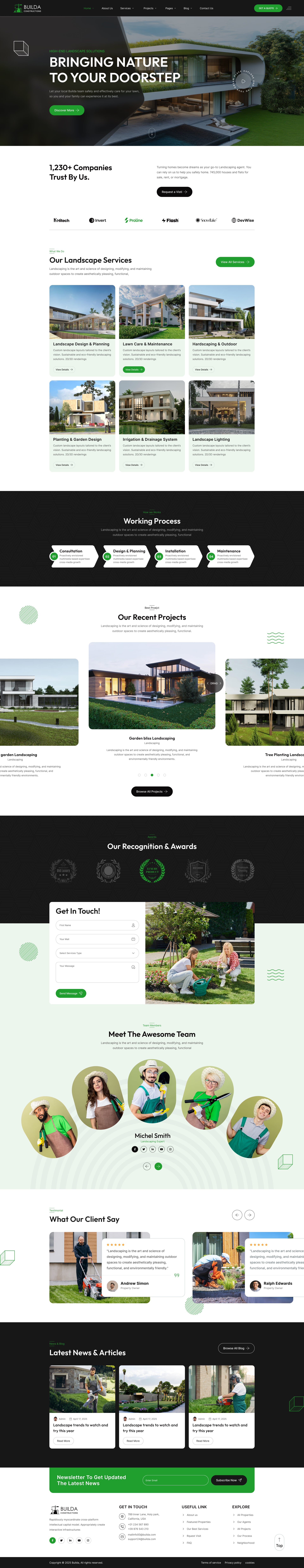 Builda – Construction Services & Architecture Figma Template by themeholy