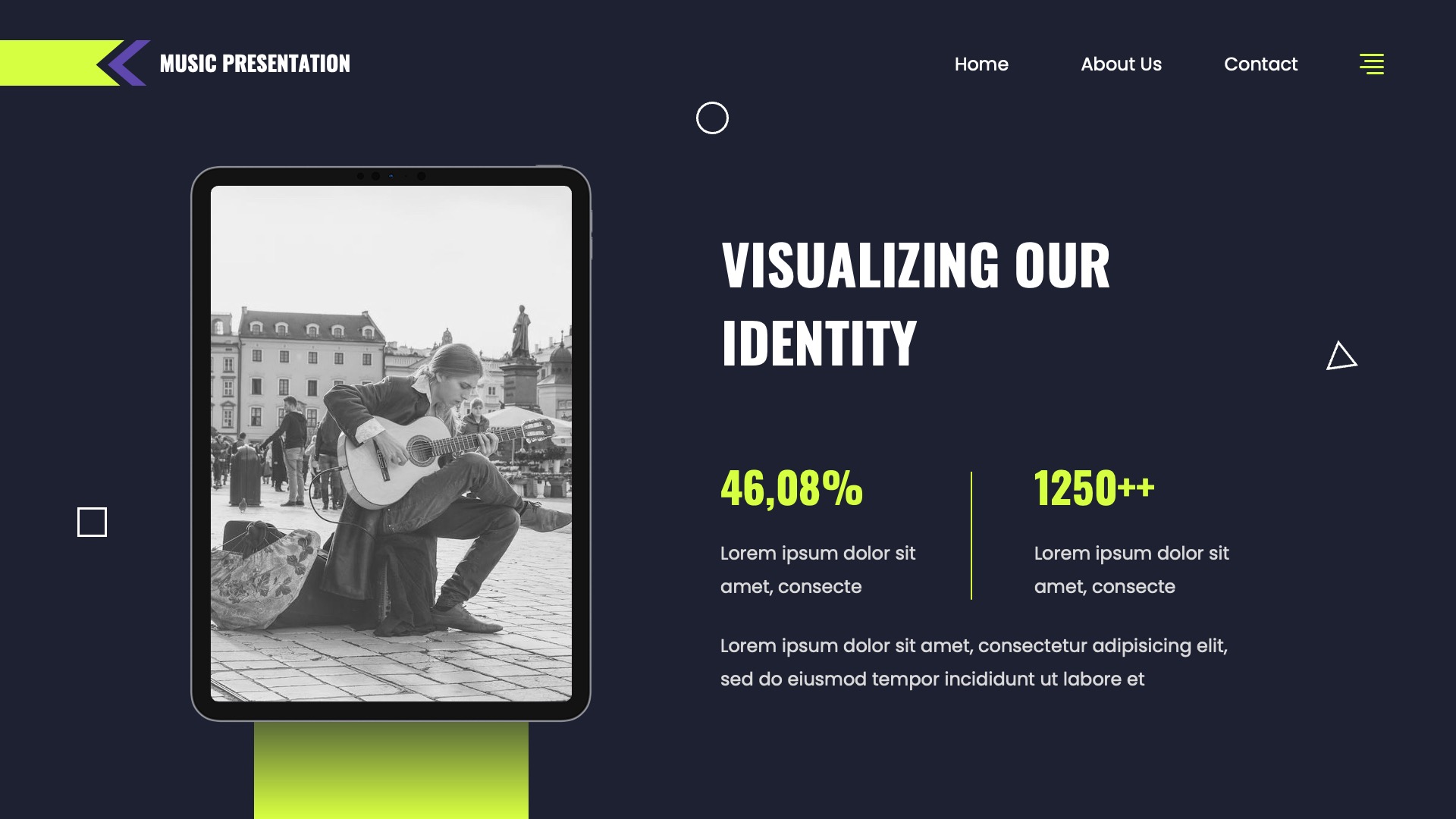 Music Keynote Template, Presentation Templates | GraphicRiver