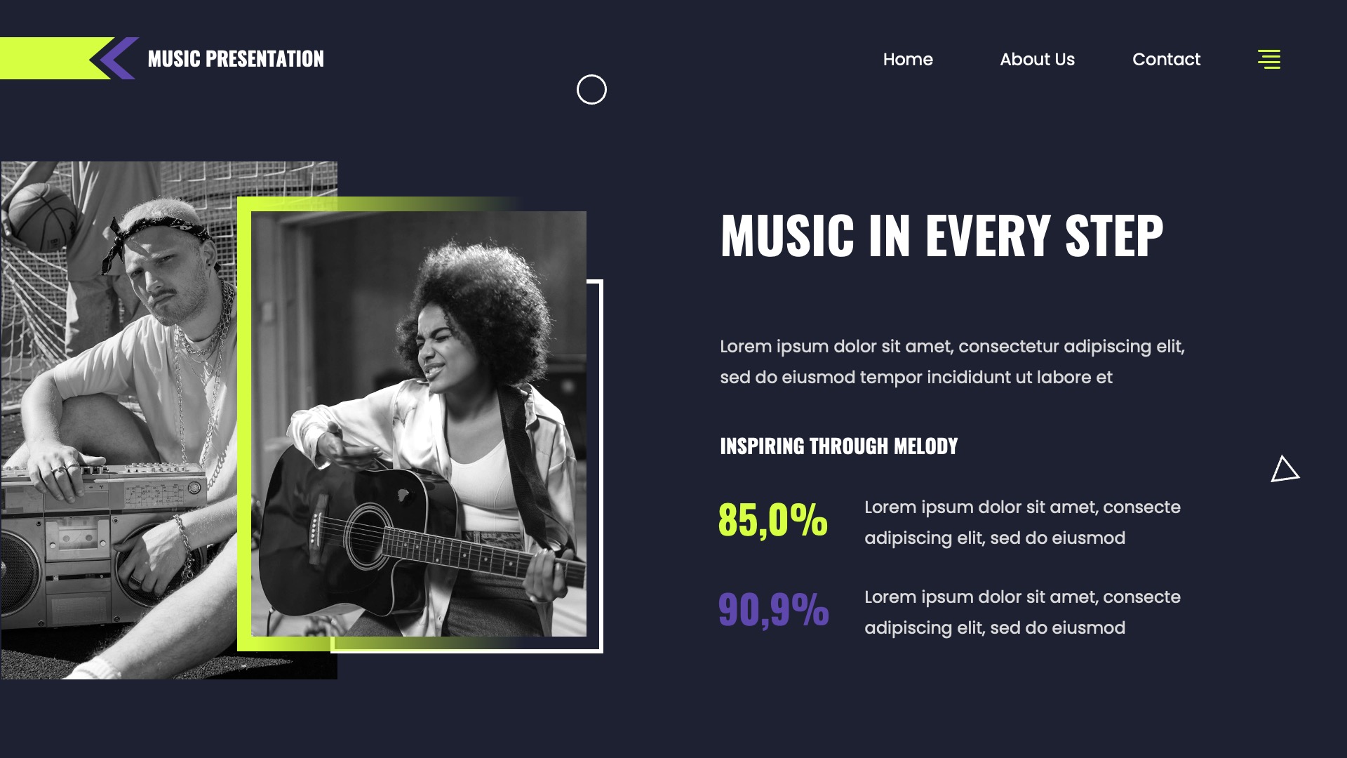 Music Keynote Template, Presentation Templates | GraphicRiver