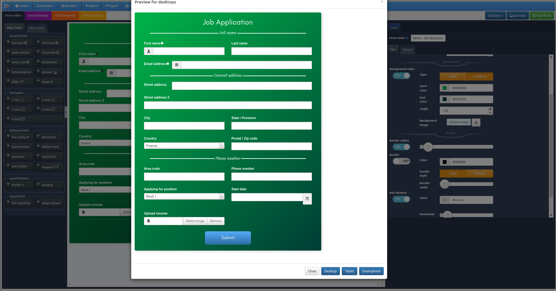 Zigaform - PHP Form Builder - Contact & Survey by SoftDiscover | CodeCanyon