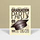 Beige Brown Graduation Party Invitation, Print Templates | GraphicRiver