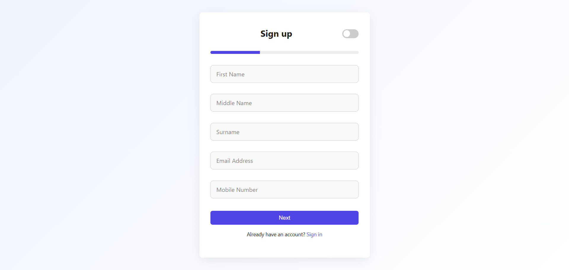 AuthGenix – Modern Multi-Step Authentication & Registration UI Kit by XerVanious