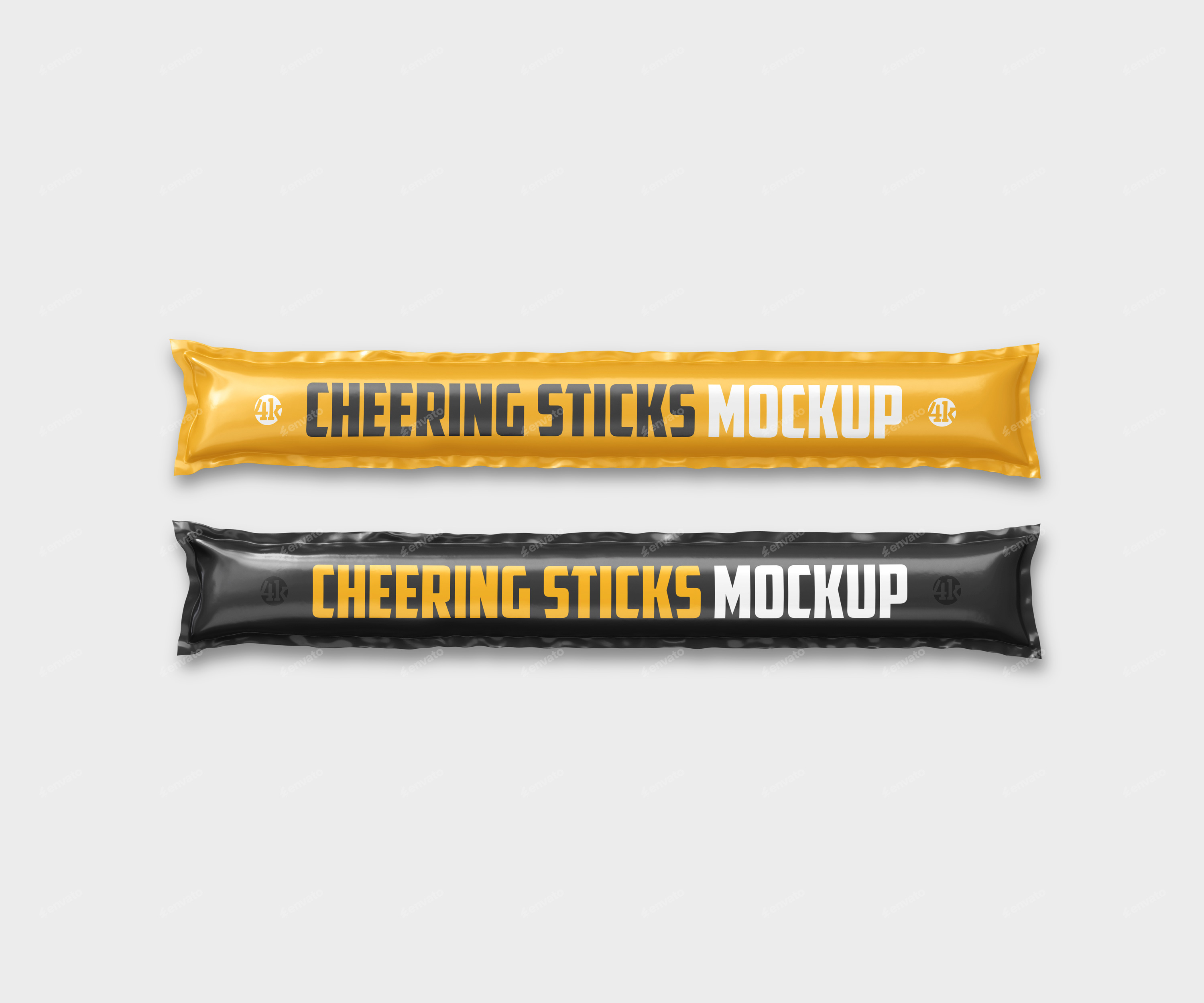 Cheering Sticks Mockup Set, Graphics | GraphicRiver
