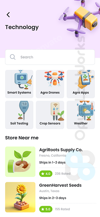 eCommerce App UI | Complete Agriculture App UI | All-in-1 Farming ...