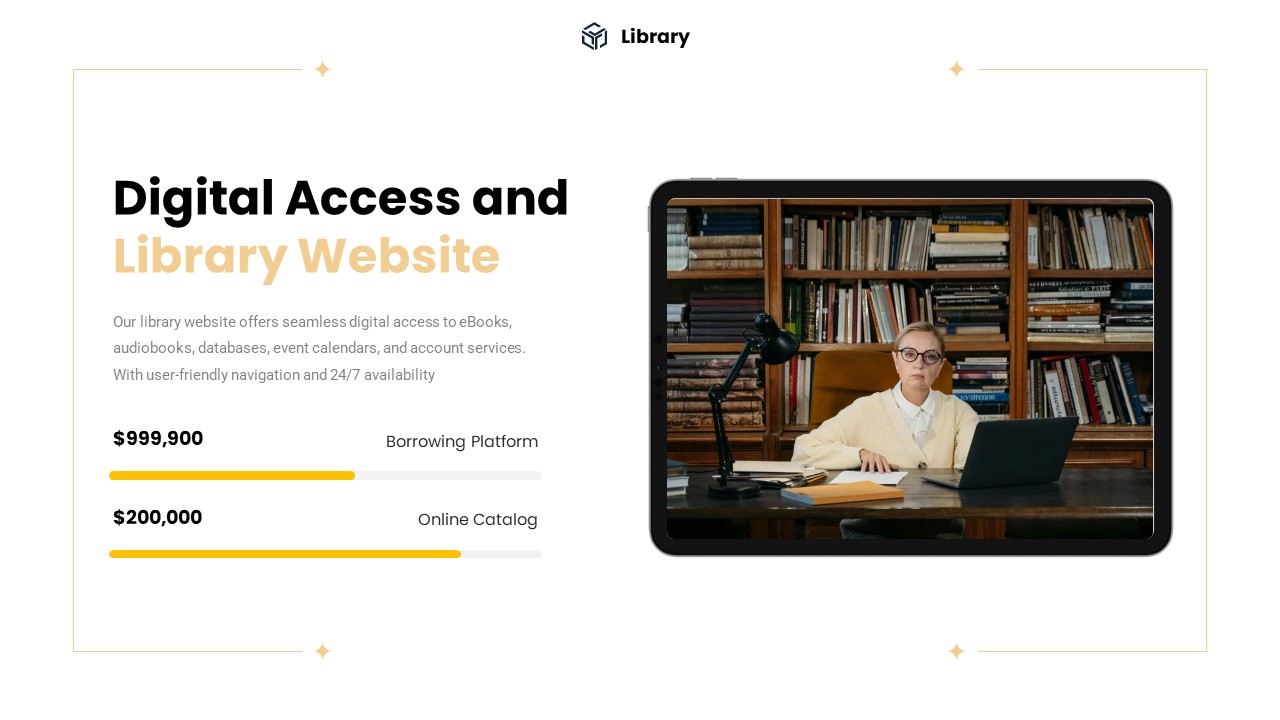 Library PowerPoint Template, Presentation Templates | GraphicRiver