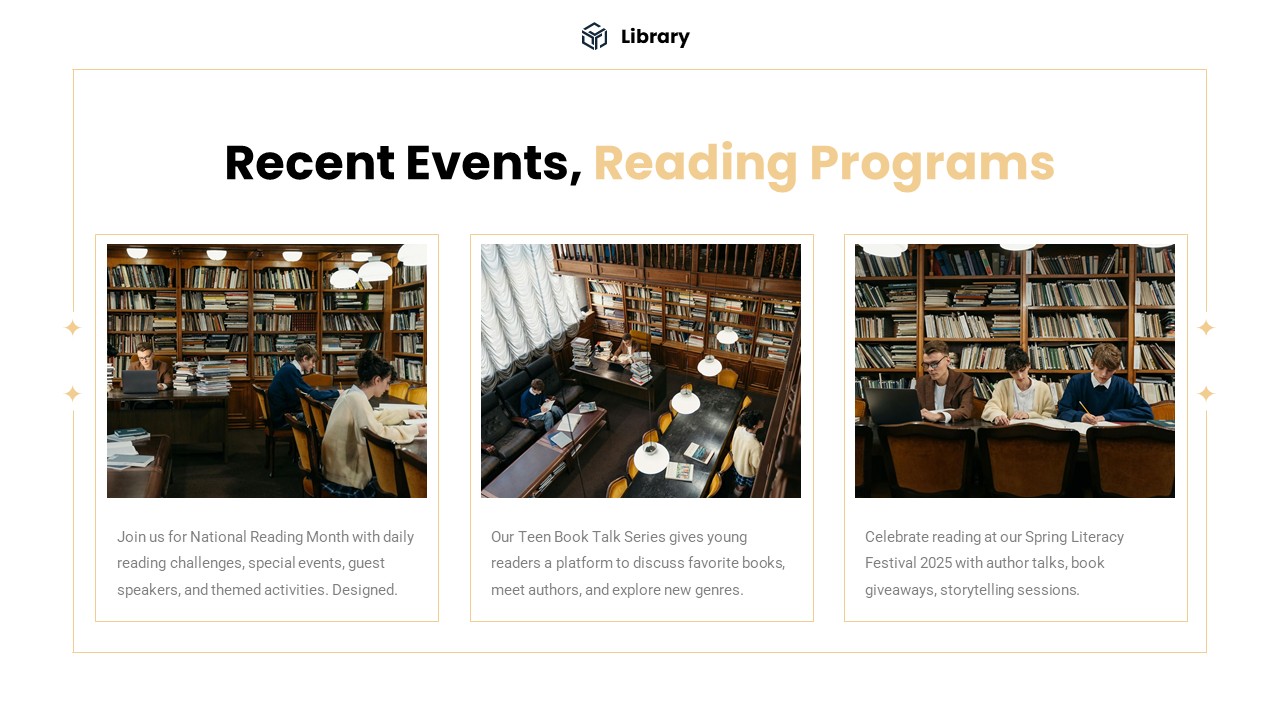 Library PowerPoint Template, Presentation Templates | GraphicRiver