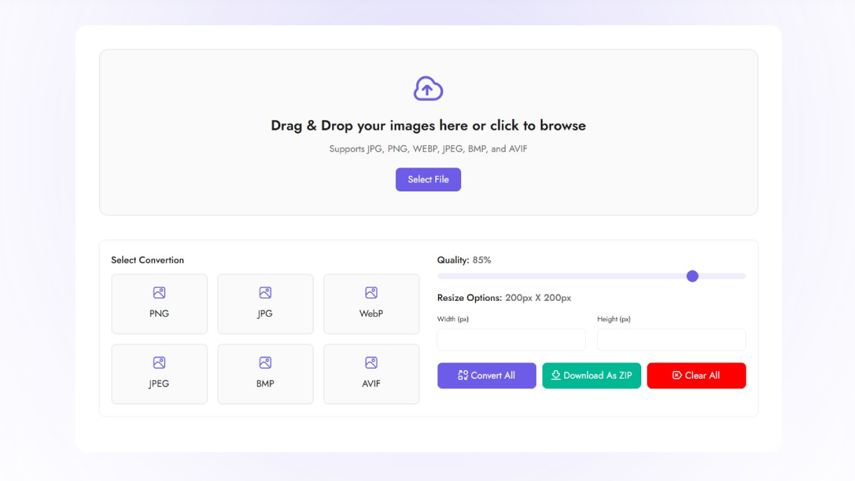ConZip – Fast and Easy JPG, PNG, WebP, JPEG Image Compression ...